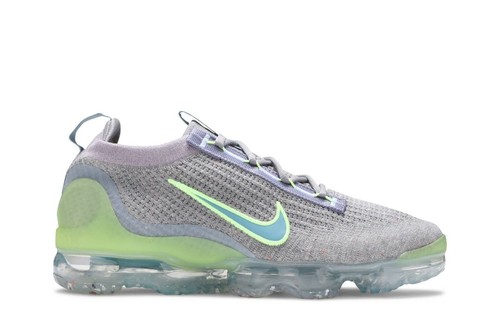 Nike Air VaporMax 2021 Flyknit 'Grey Light Liquid Lime' DH4084-003 Men ...