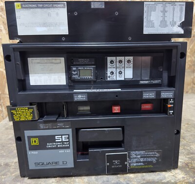 SQUARE D SE SED 2500 AMP CIRCUIT BREAKER SED362500LSES5D8 DRAW OUT ...