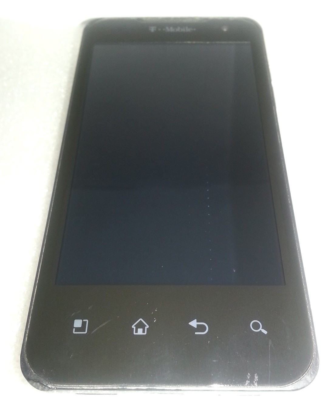 LG G2x P999 8GB Black Unknown Carrier Power up Bad LCD Fair Condition ...