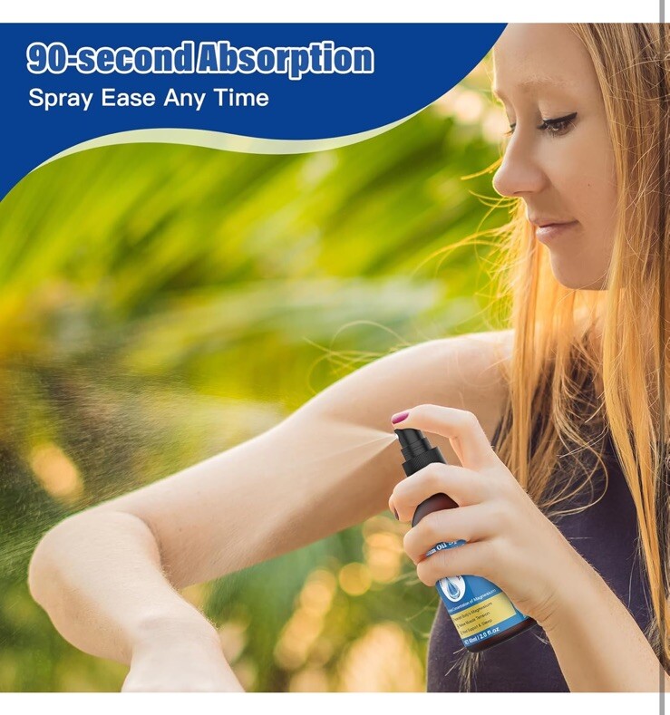 Magnesium Spray, Oil for Feet, Pure Spray 1pack | eBay