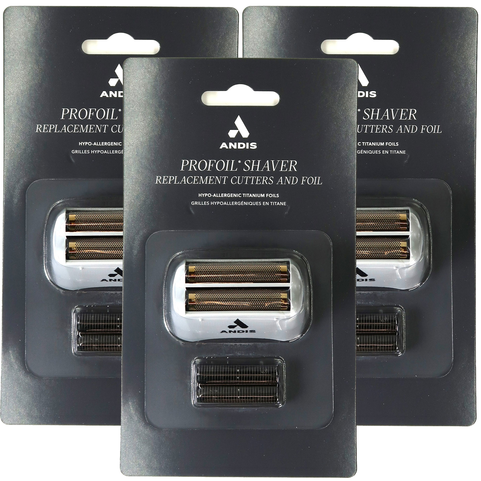 3x Andis ProFoil Shaver Replacement Cutters and Foil #17280 | eBay