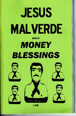 THE JESUS MALVERDE BOOK OF MONEY BLESSINGS by S. Rob occult magick folk ...