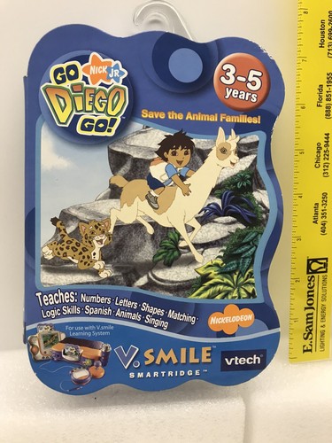 NEW GO DIEGO GO - V*TECH - V.Smile Game Cartridge - Smartridge - Nick ...