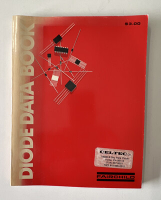 Electronics Manual Catalog Fairchild Semiconductor Diode Data Book 1978 ...
