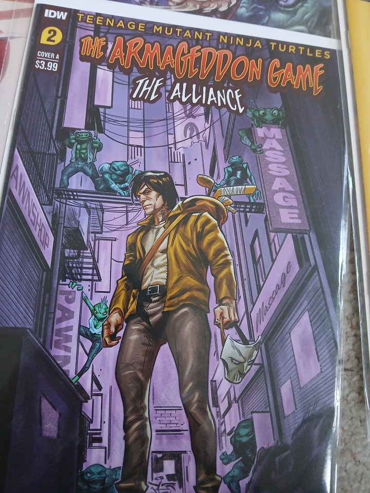 Teenage Mutant Ninja Turtles Armageddon Game Individual Comic Issues ...