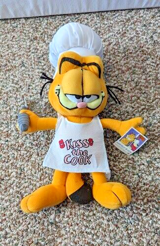 Garfield Kiss The Cook Plush Stuffed Animal | eBay