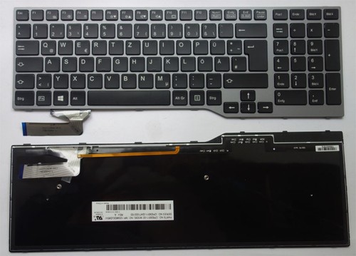 Keyboard Fujitsu Lifebook E556 E756 LED Backlit MP-12S96DNJD85W ...