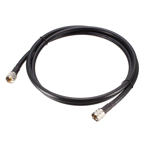 RG8U Coaxial Cable with Pl-259 Male Connectors for CB/Ham Radio 6 ft ...