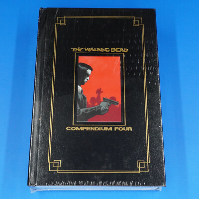 The Walking Dead Compendium 4 GOLD FOIL Hardcover Book Comic 145 -193 ...