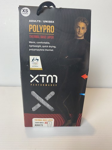Xtm Performance Thermal Layer Base Size XS Unisex Grey Charcoal Marle ...
