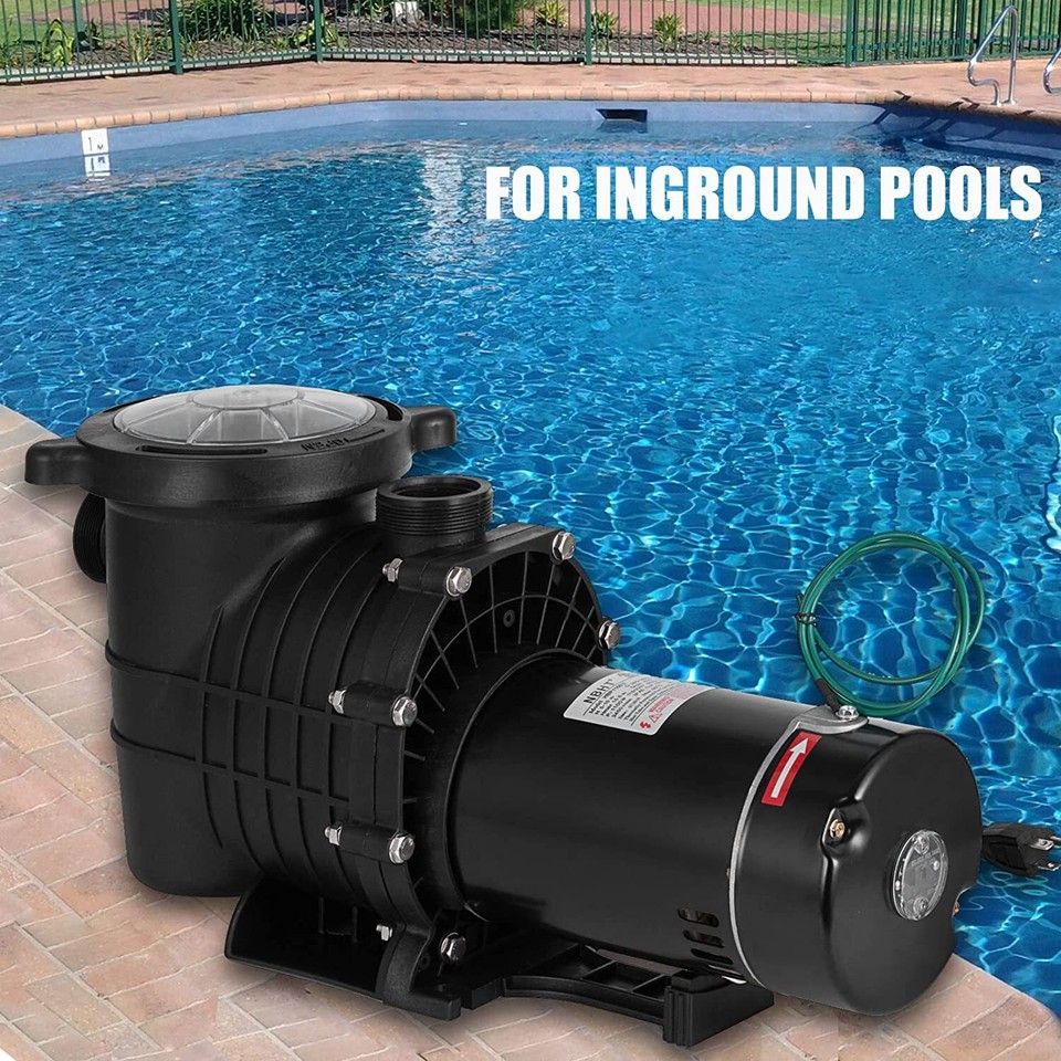 Hayward 1.5HP In/Above Ground Swimming Pool Pump Motor With Strainer ...