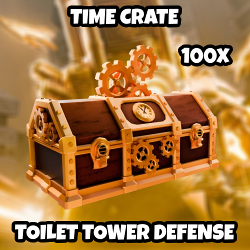 Time Crate 100x - Toilet Tower Defense - TTD - TTD Crates | eBay