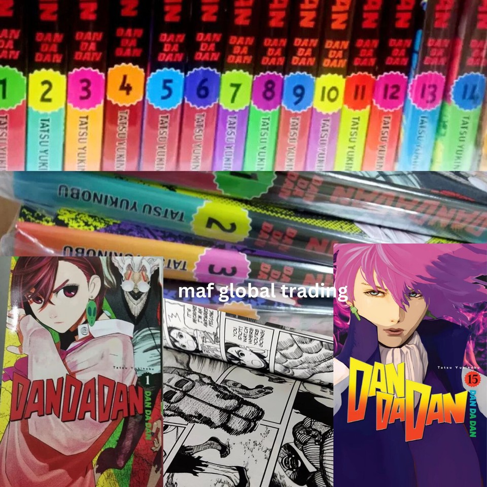 Manga DanDaDan Volume 1-15 Tatsu Yukinobu English version Comic FULL SET | eBay