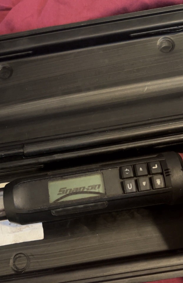 Snap On ATECH2F125RB 3/8” Drive Flex Head Digital Torque Wrench | eBay