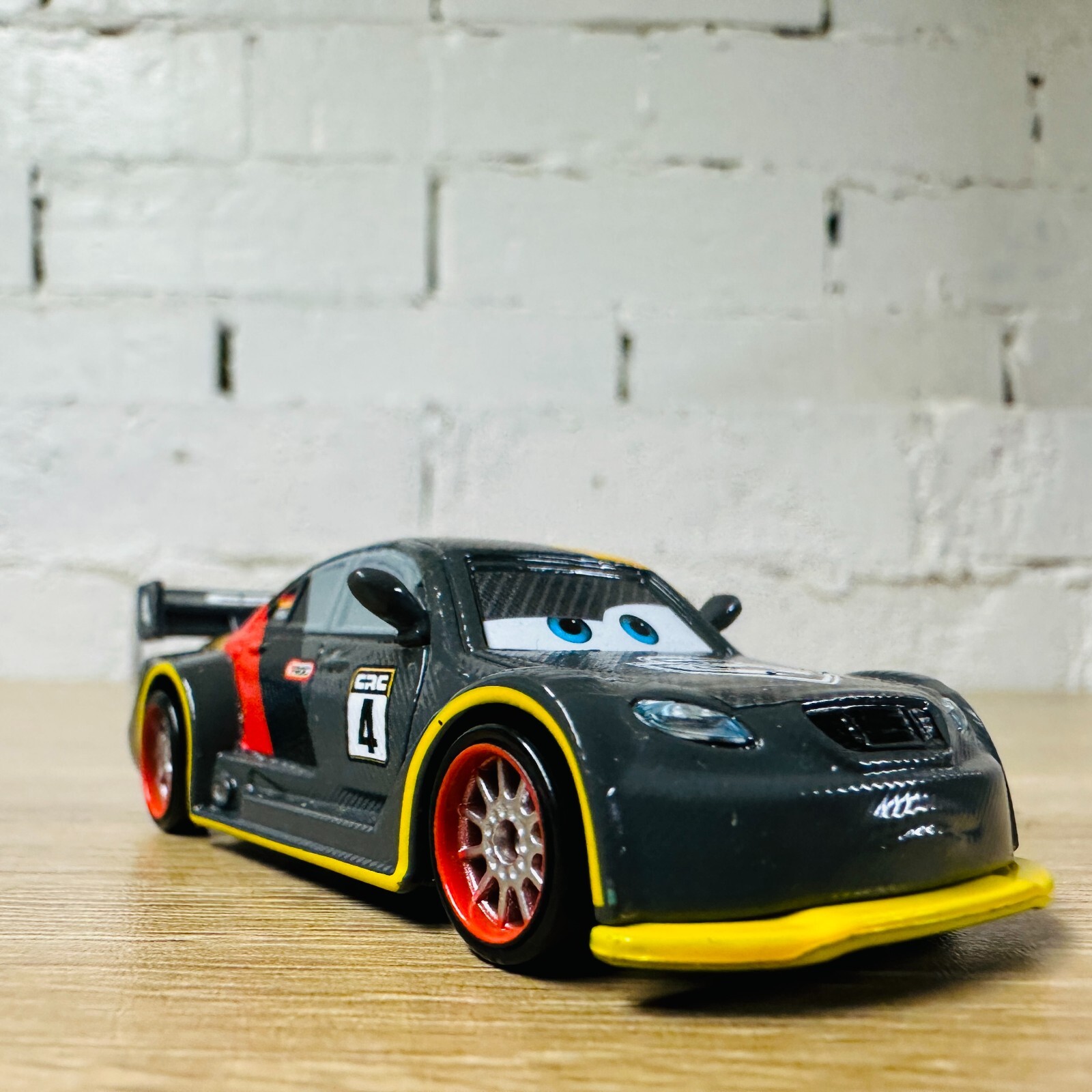 Max Schnell Carbon Racers Germany WGP Disney Pixar Diecast Metal Cars 2 ...