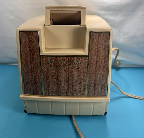 Classic MCM Barware Rival ICE-O-MATIC Electric Ice Crusher Almond ...