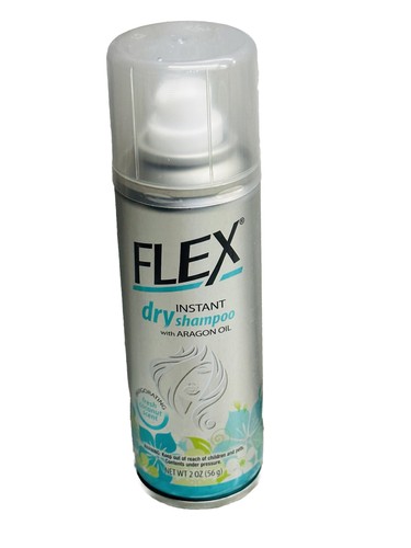 Flex Instant Dry Shampoo With Aragon Oil Fresh Coconut Scent 2 oz./56g ...