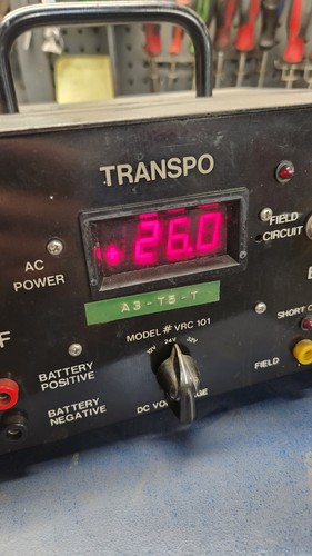 Transpo Voltage Regulator Tester VRC-101 No Test Leads | eBay