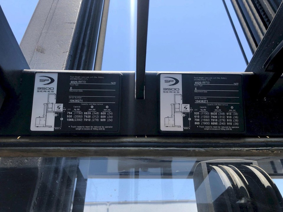 Crown SP3550H-30 Electric Stand-up Stock Picker Forklift 2022 - 3,217 ...