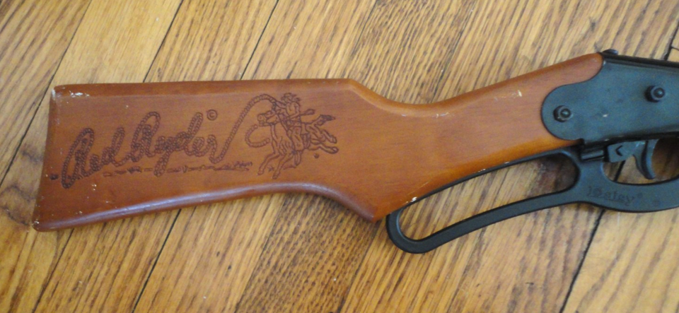 Daisy Red Rider BB Gun Model 1938B Tested Gun Works Fine ( Plus Extras ...