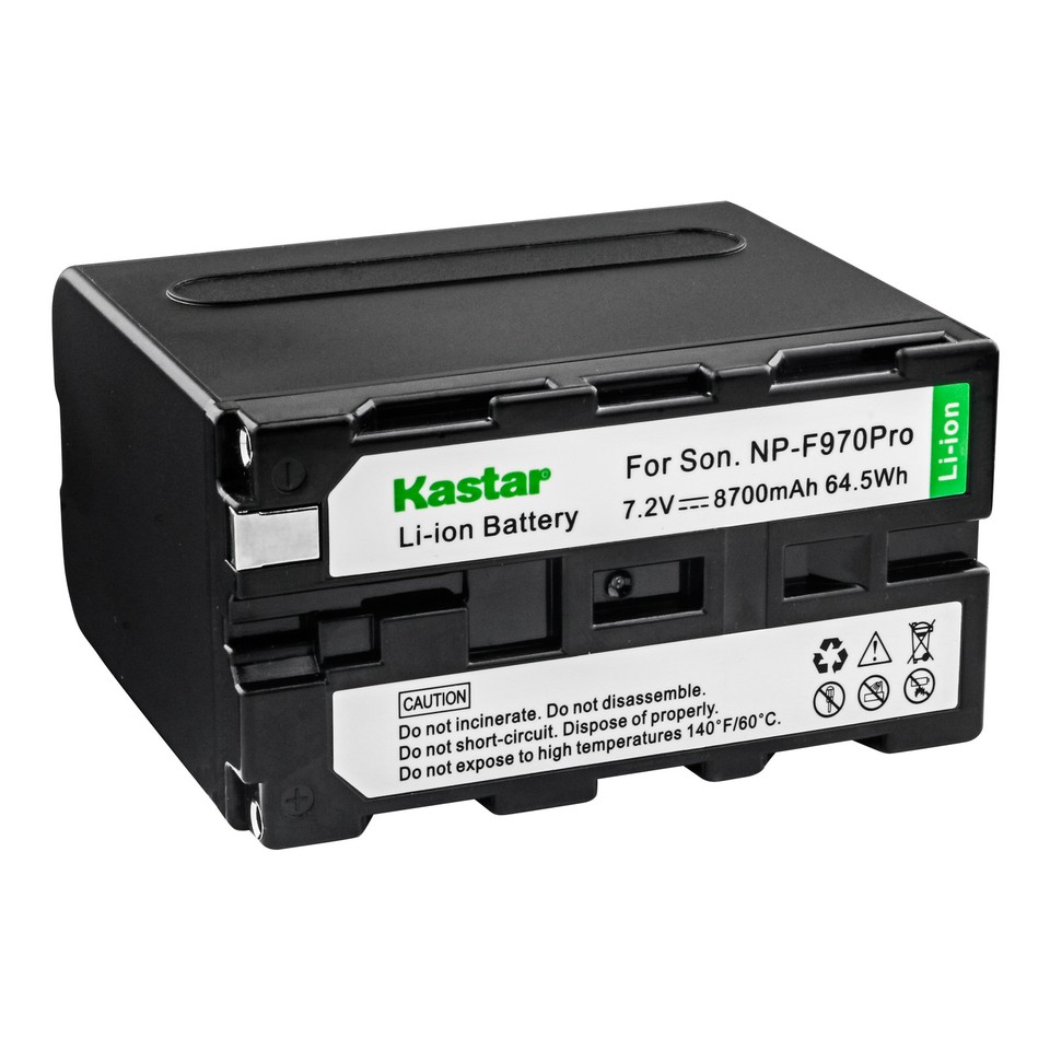 Kastar Battery Super Charger for Sony NP-F970PRO DSR-PD170 DSR-PD190 ...