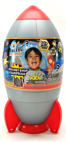 Ryan's World Galaxy Explorers Rocket Ship 12+ Surprises Playset 31 ...