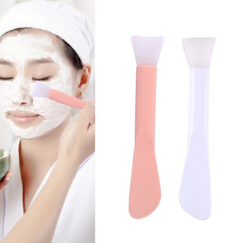 Double-Headed Silicone Mask Brush Soft Head Smear Mud Mask Facial ...