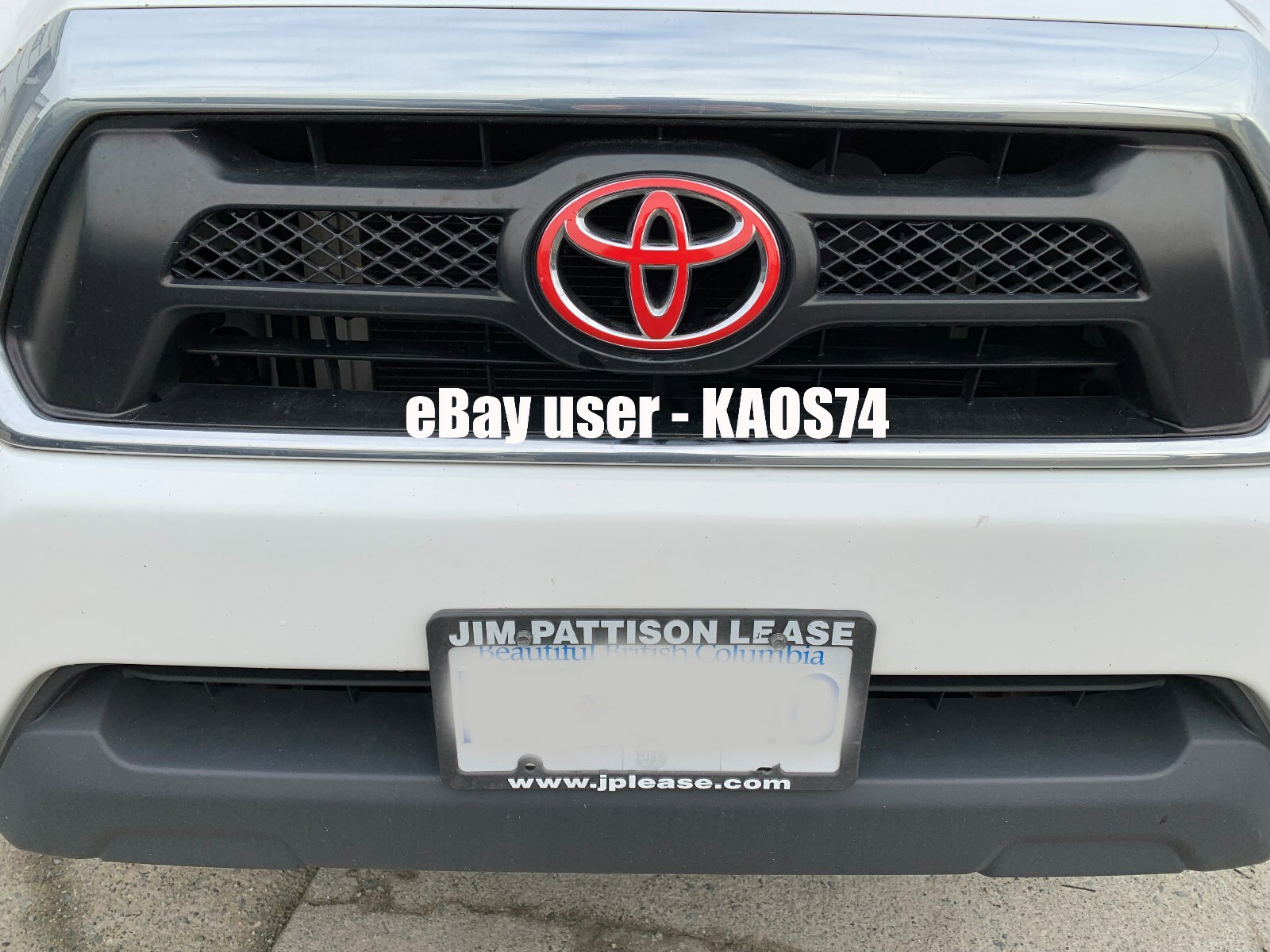 FITS Toyota Tacoma Emblem Decal Overlay 2014 SR5 4X4 PreRunner LIMITED ...