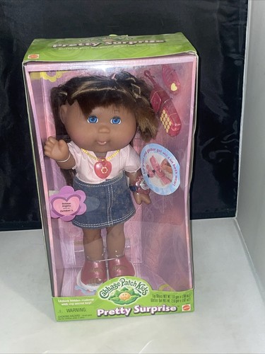 2000 CABBAGE PATCH KIDS PRETTY SURPRISE Angelique Jessica Mattel 28928 ...