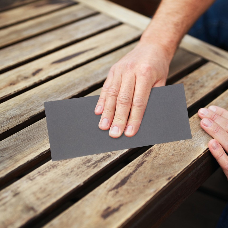 12 Sheets Sanding Paper for Wood Waterproof Abrasive Wet Sandpaper ...