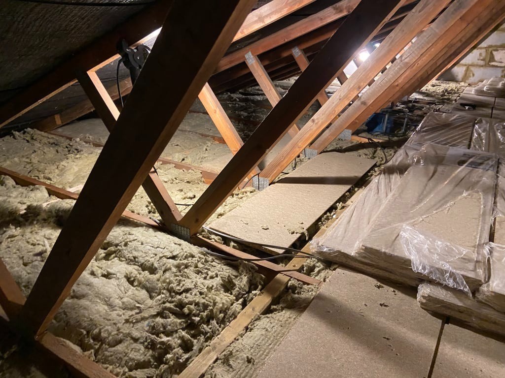 Thermal Loft Insulation Roll – 200mm x 1200mm x 2750mm Stone Wool Fire ...