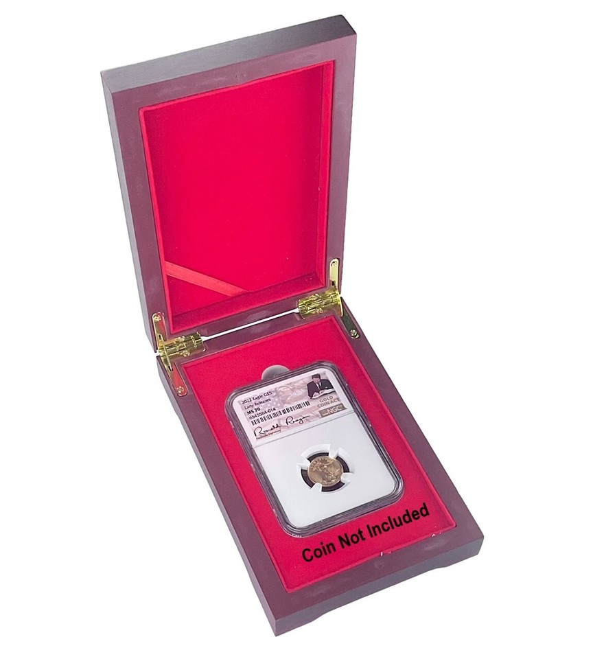 Paradise Mint Brand Wood Single Coin Storage Box for NGC Slabs | eBay