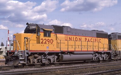 Union Pacific GP38-2 # 2290 @ Wisconsin Rapids, WI 4/23/1995 | eBay