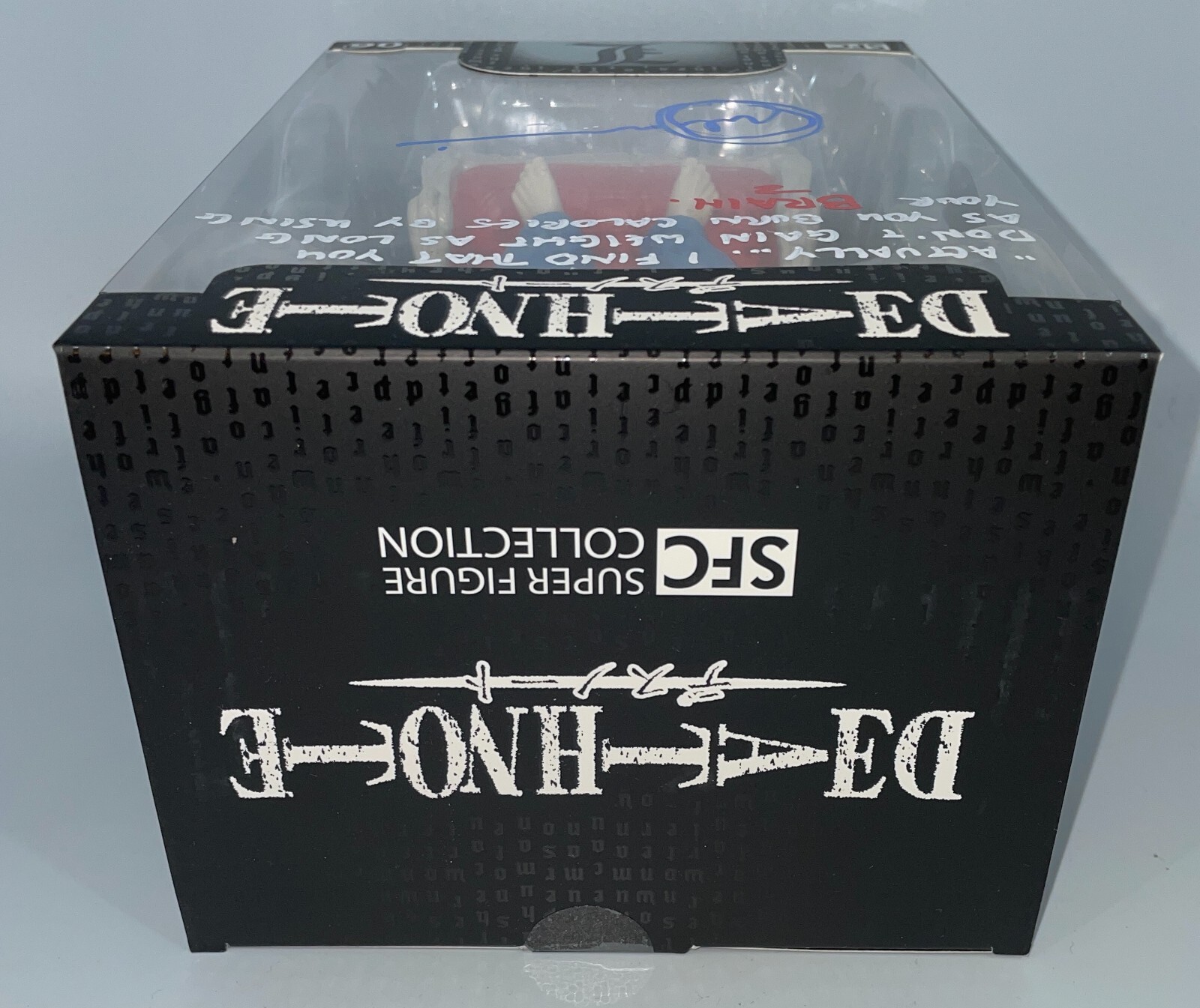 ALESSANDRO JULIANI Signed DEATH NOTE Figure L Authentic Autograph JSA ...