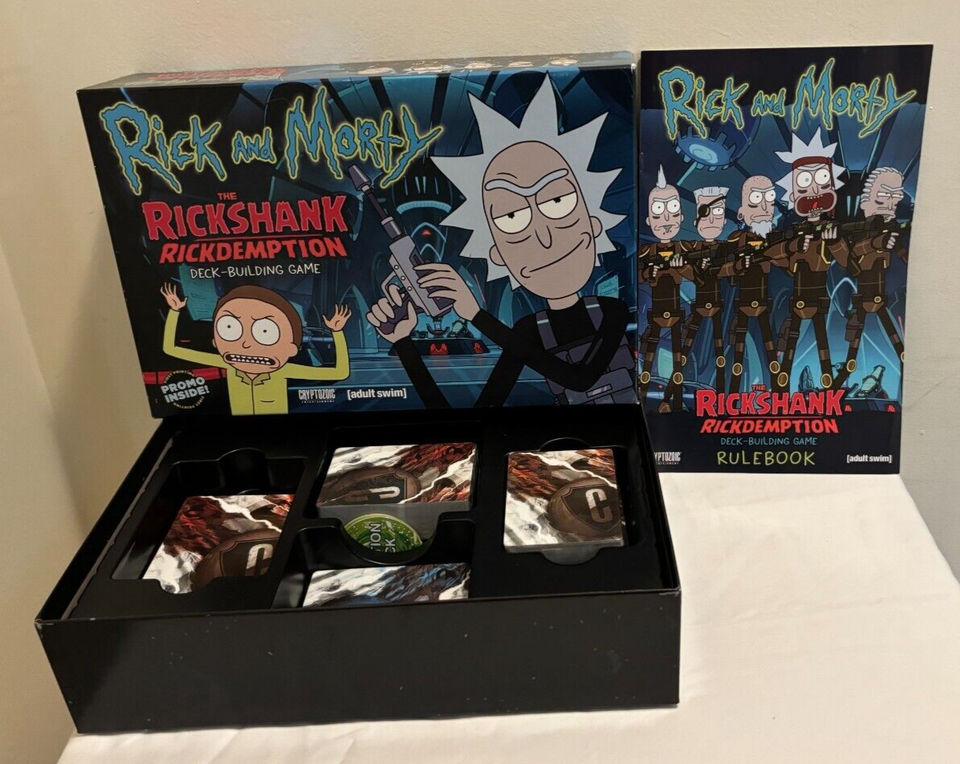 Rick and Morty The Rickshank Rickdemption Deck-Building Game (Adult ...