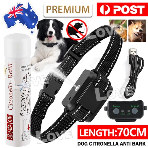 Automatic Citronella Anti Bark Spray Collar Stop Dog Training Collar No ...