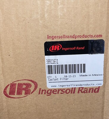 INGERSOLL RAND OEM COOLANT FILTER P/N: 39911631 ($$save$$) | eBay