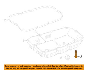 MERCEDES OEM 17-18 GLC300 2.0L-L4-Transmission Pan Bolt 0029909503 | eBay