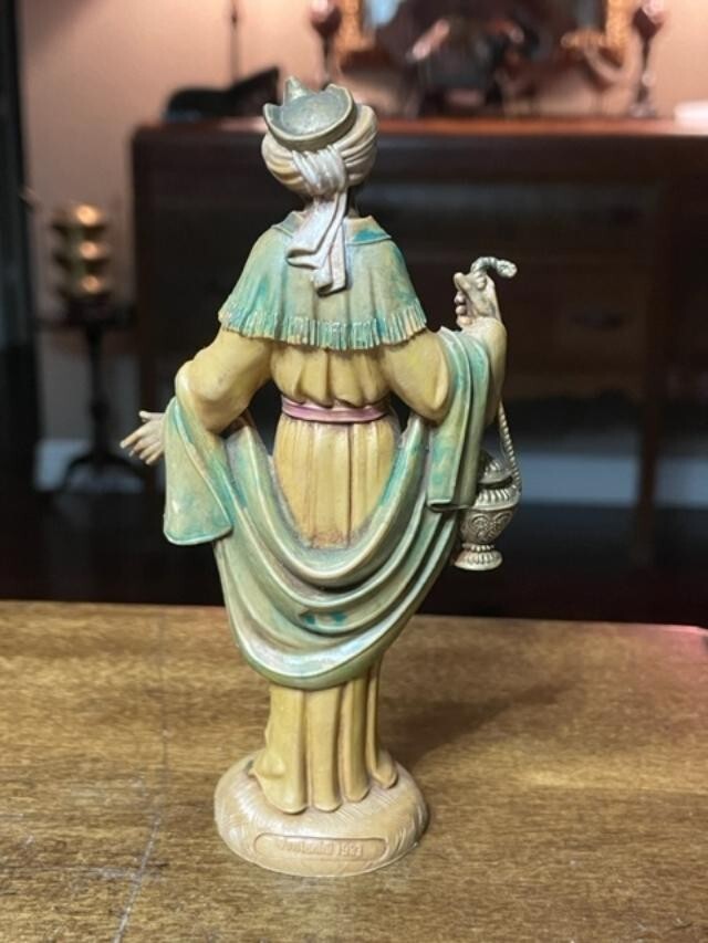 Vtg Roman Fontanini Heirloom Nativity Collection King Balthazar Wise ...