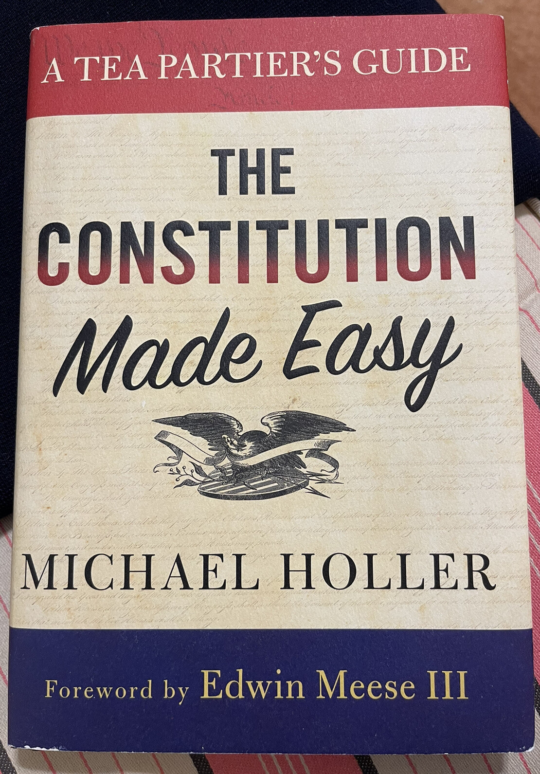 Constitution Made Easy : A Tea Partier's Guide by Michael Holler (2012 ...
