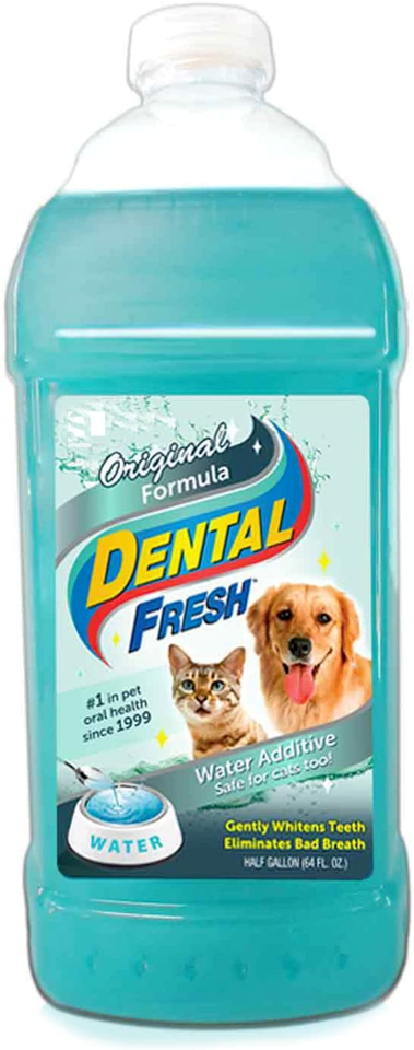 New Formula Dental Care Water Additive for Dogs Plaque Remover 17 Oz | eBay