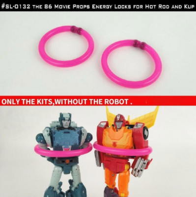 Shockwave Lab SL-132 86 MOVIE PROPS ENERGY LOCKS FOR HOT ROD AND KUP ...