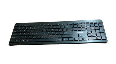 Asus AK1L Black Wireless Keyboard No Receiver | eBay