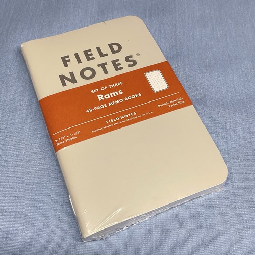 Field Notes Dieter Rams Sealed 3-Pack 858493003745| eBay