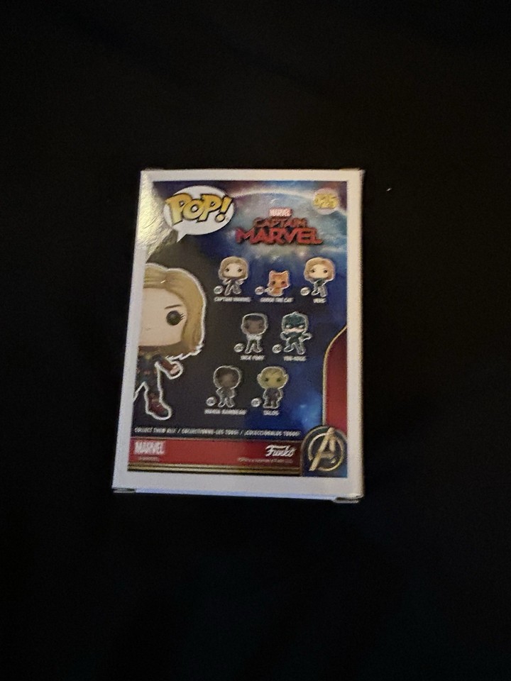 Funko Pop! Vinyl Marvel Captain Marvel #425 INHSE Exclusive Chase ...