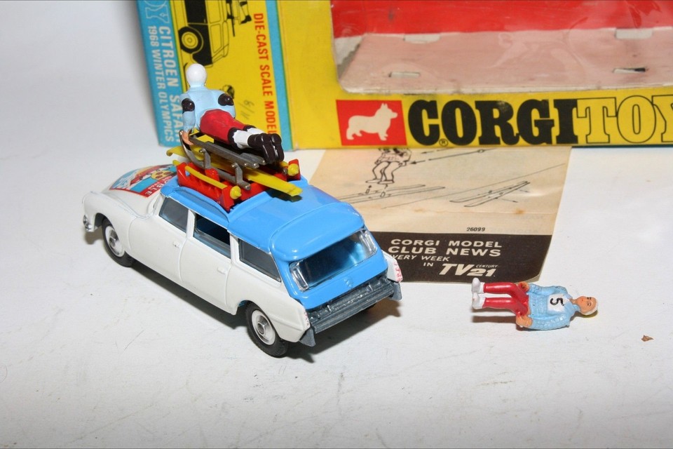 Corgi 499 Citroen Safari 1968 Winter Olympics, mint in Good Original ...