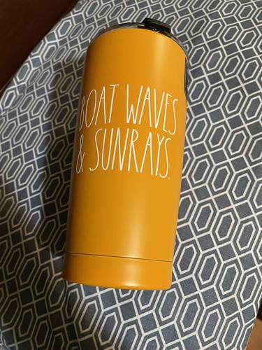 Rae Dunn Boat Waves & Sun Rays Insulated Tumbler Stainless Steel 17 oz ...