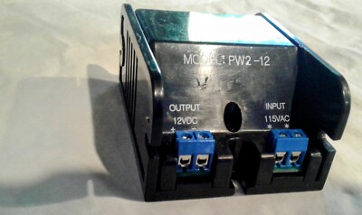 Power Suppy PW2-12 Input 120VAC Output 12VDC Power Supply - used | eBay