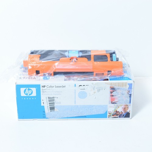 HP Genuine C9701A Laser TONER, Printer Cartridges, Sealed, CYAN C9701 ...