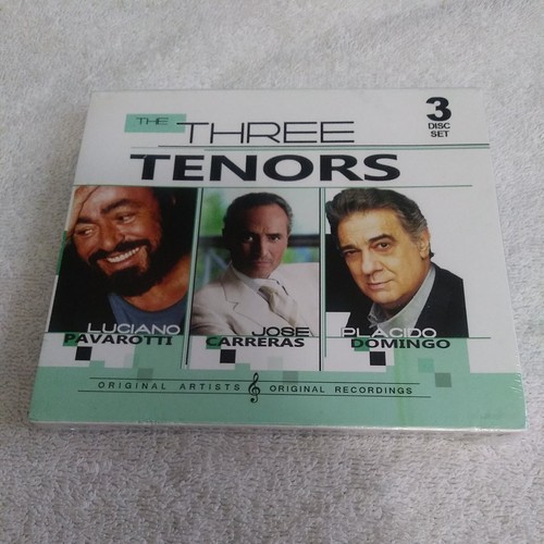 The Three Tenors 3 CD Box Set (Pavarotti, Carreras, Domingo) New Sealed ...